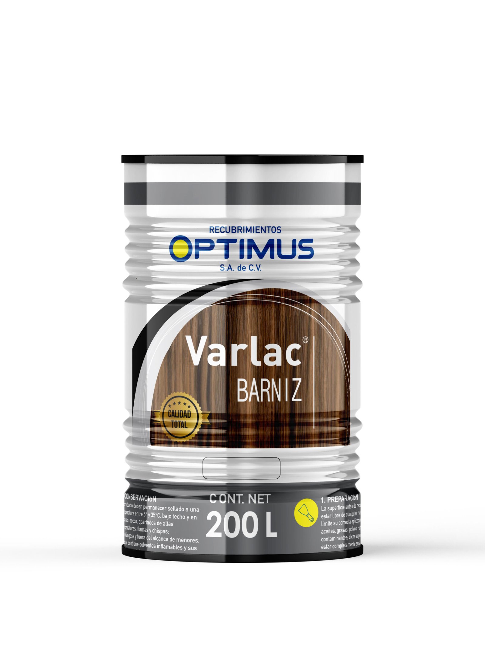 Varlac Barniz alquidal para madera – Pinturas Optimus